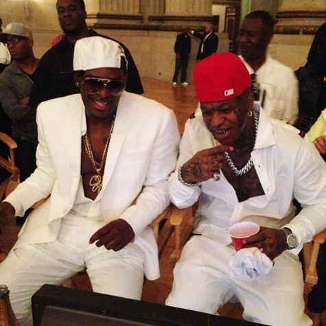 Birdman R.Kelly et Lil Wayne tournent un clip (PHOTOS)