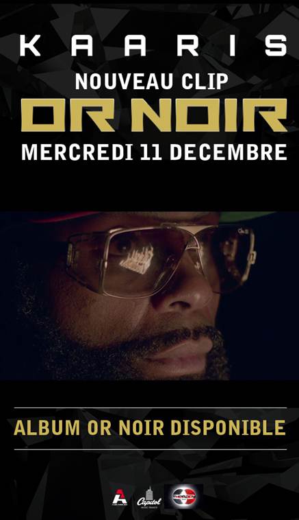 Kaaris va dévoiler le clip Or Noir...