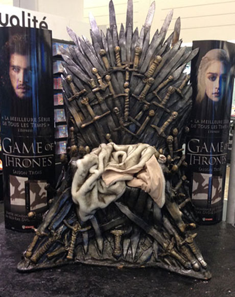 Vous aussi, asseyez-vous sur le Trône de Fer ! (PHOTO)