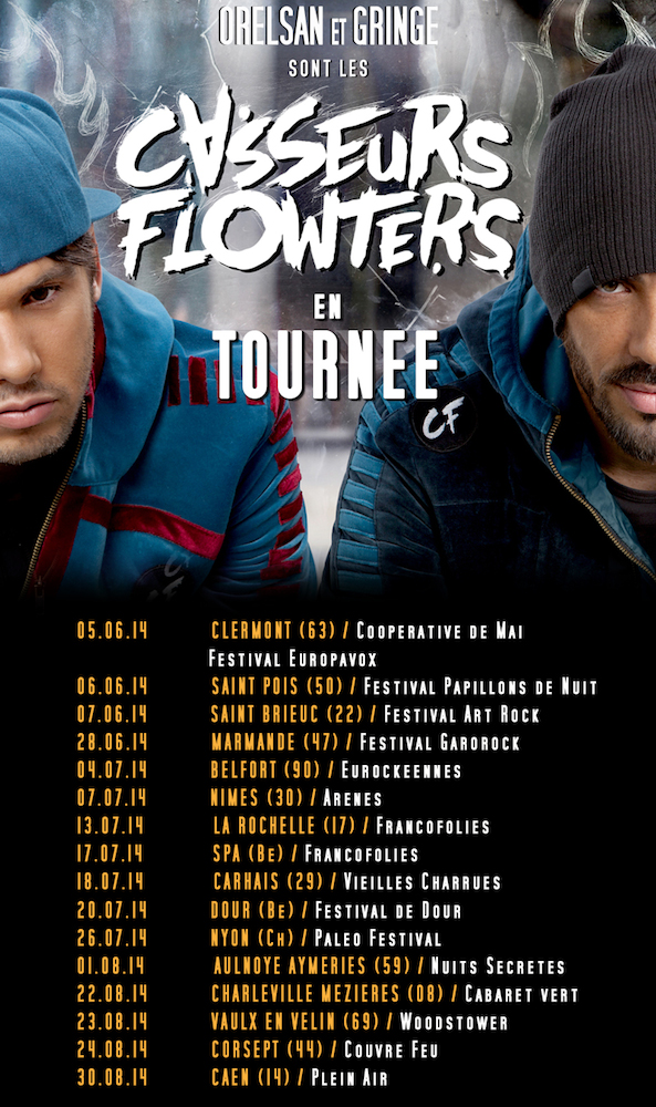 Les Casseurs Flowters en tournée