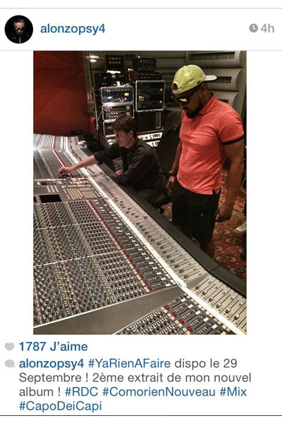 Alonzo dévoile le second extrait de son album