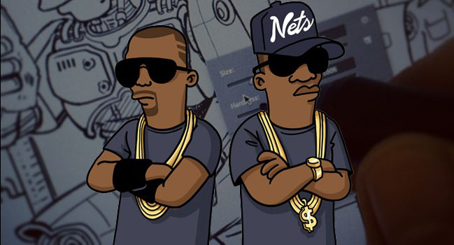 Jay-Z, Kanye West et Lil Wayne ''en mode Simpson'' ! [PHOTO]