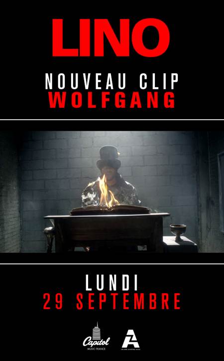 Lino dévoile ''Wolfgang'' un nouvel extrait de son album