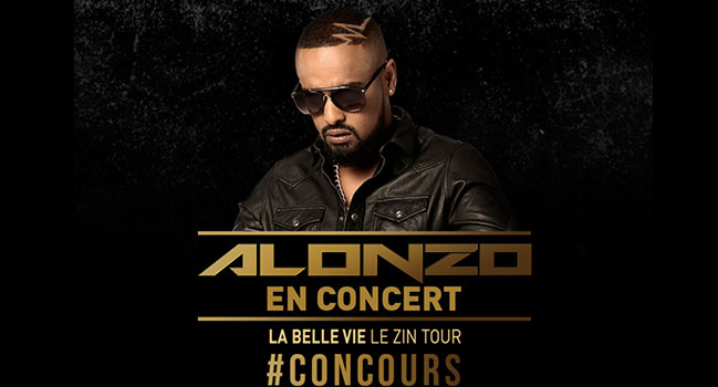 Alonzo lance un concours pour «La Belle Vie Le Zin Tour» ! [VIDEO]