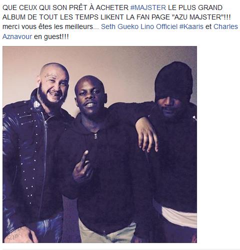 Despo annonce Charles Aznavour en guest sur son album