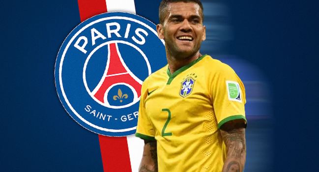 Dani Alves débarque au PSG