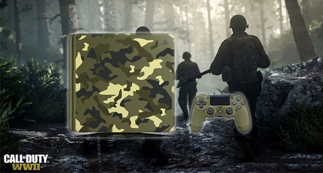Sony annonce une PS4 en édition limitée pour Call of Duty : WWII