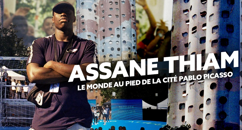 Assane Thiam, le monde au pied de la cité Pablo Picasso [PORTRAIT]