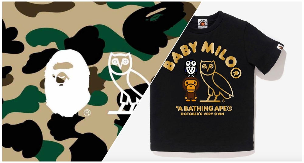La collection OVO x BAPE sold-out en quelques minutes ! [PHOTOS]