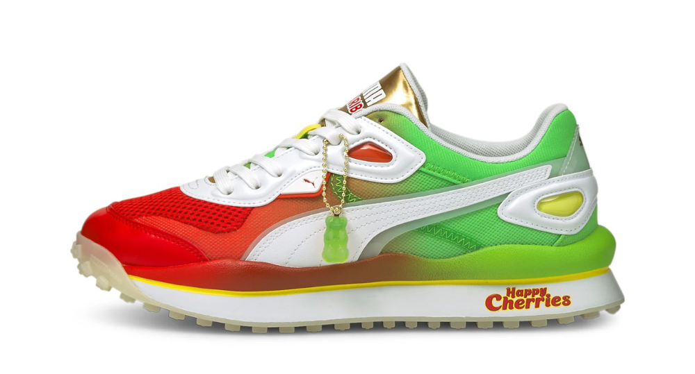 PUMA x Haribo : une collab étonnante pour des sneakers colorées