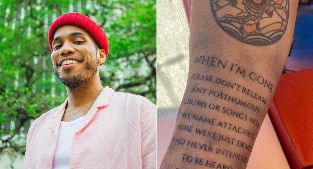 Anderson .Paak : un tatouage pour refuser tout album posthume