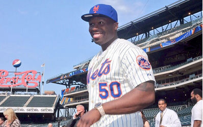 50 Cent se ridiculise à un match de baseball ! (VIDEO)