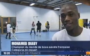 Mohamed Diaby s'exprime sur france 3.