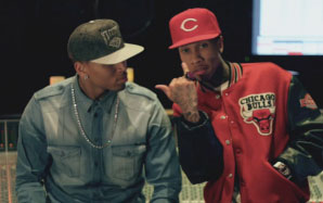 Tyga And Chris Brown Snapback