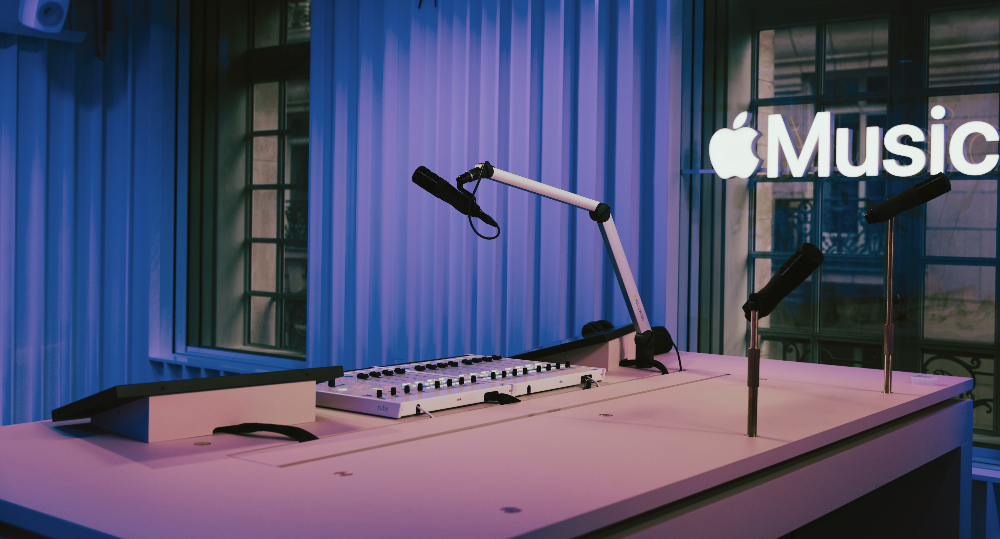 Apple Music lance son studio à Paris