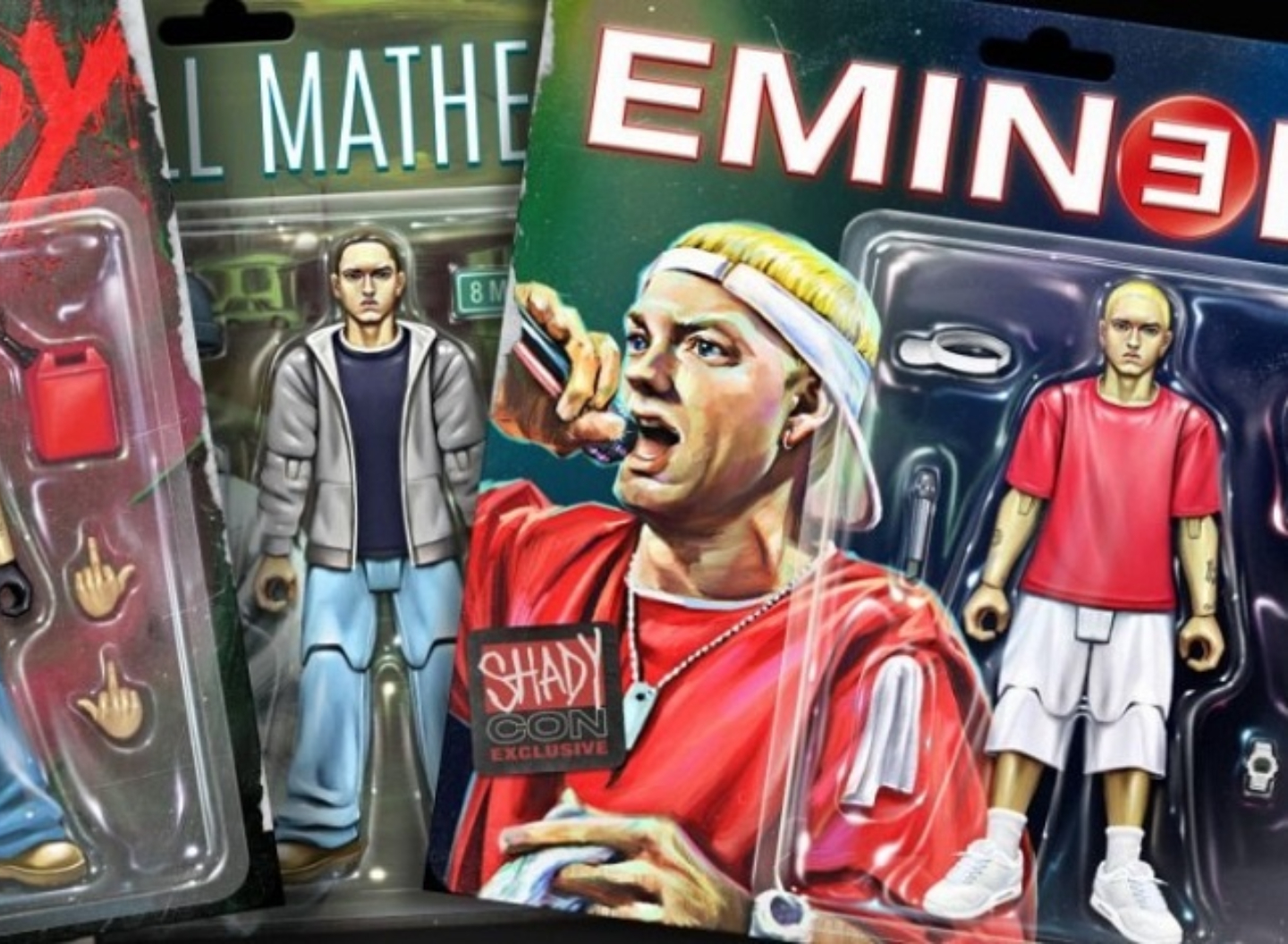 Eminem cartonne avec des... figurines à son effigie