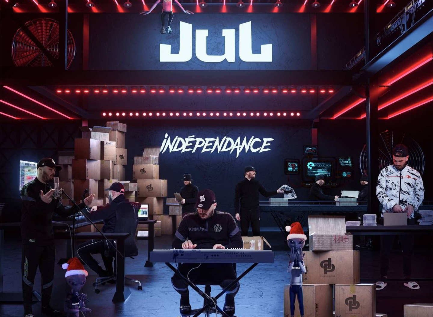 Les chiffres du nouvel album de JUL en 24h sur Spotify France sont tombés