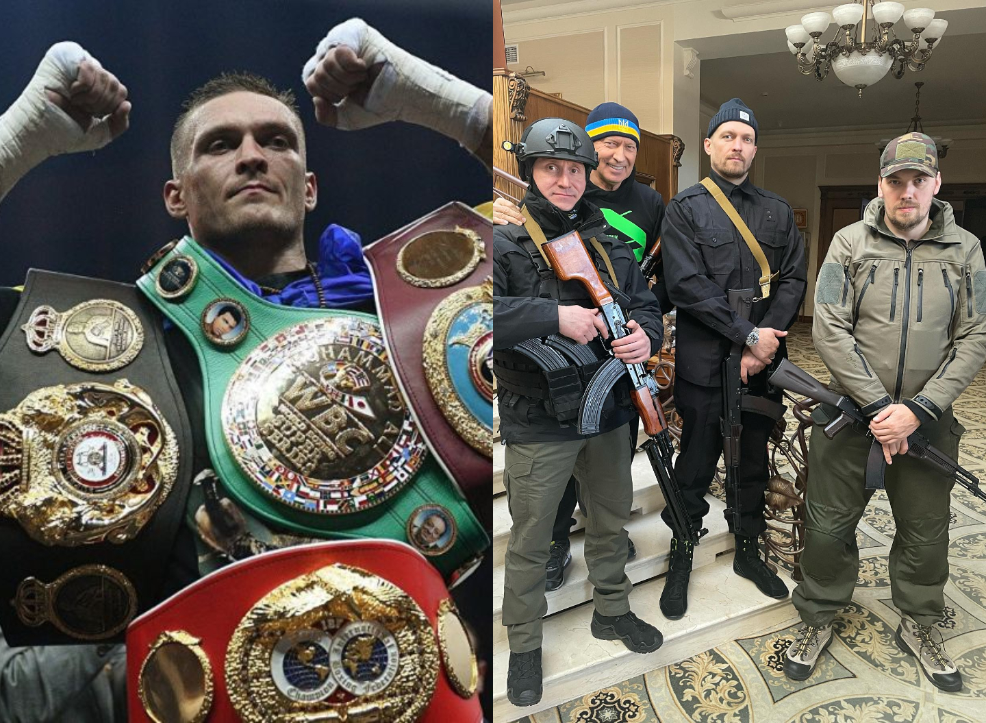 Le champion de boxe Aleksandr Usyk s'adresse à Poutine : « Vous pouvez ...