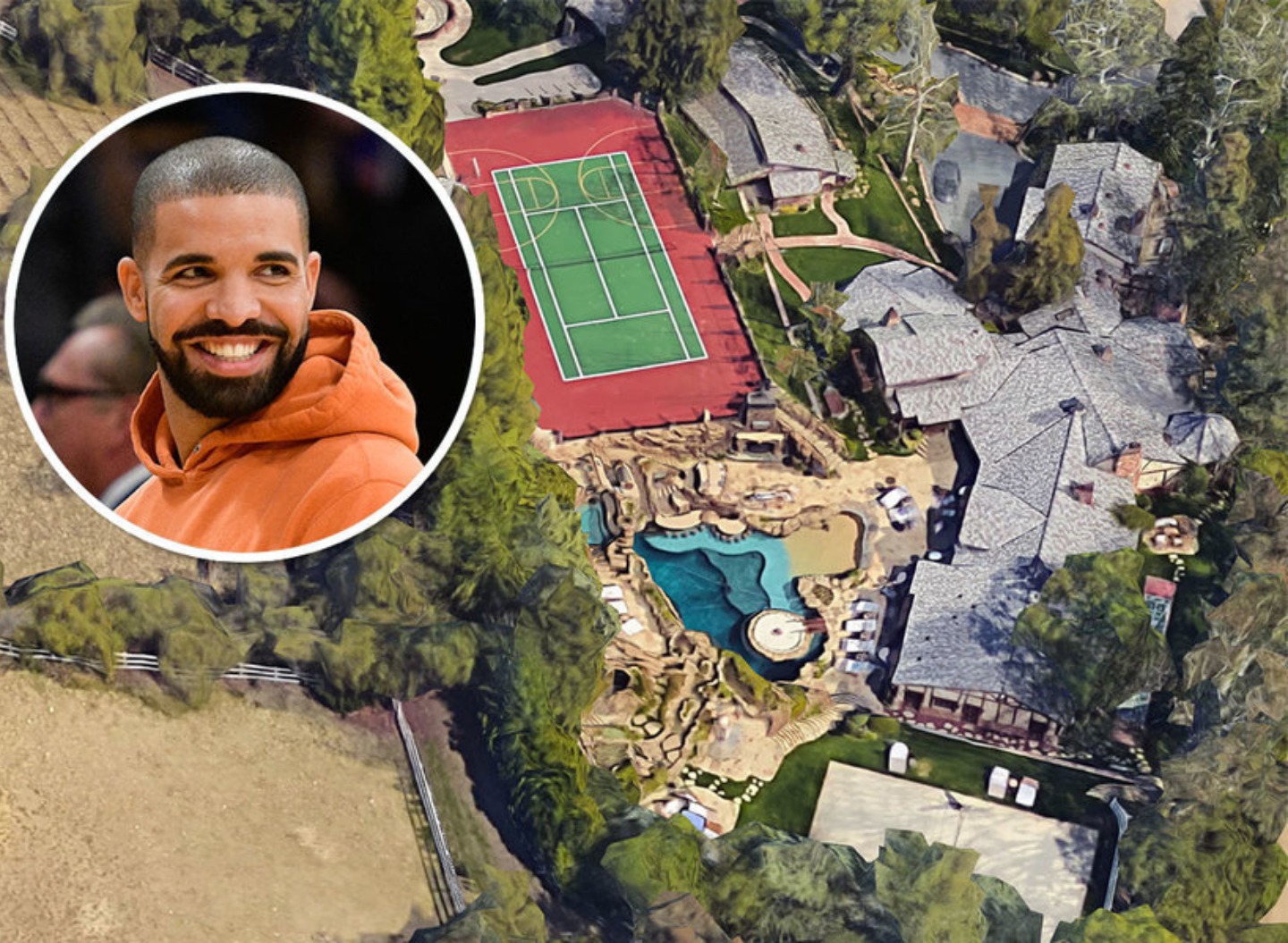 Drake vend trois de ses maisons pour 22 millions de dollars