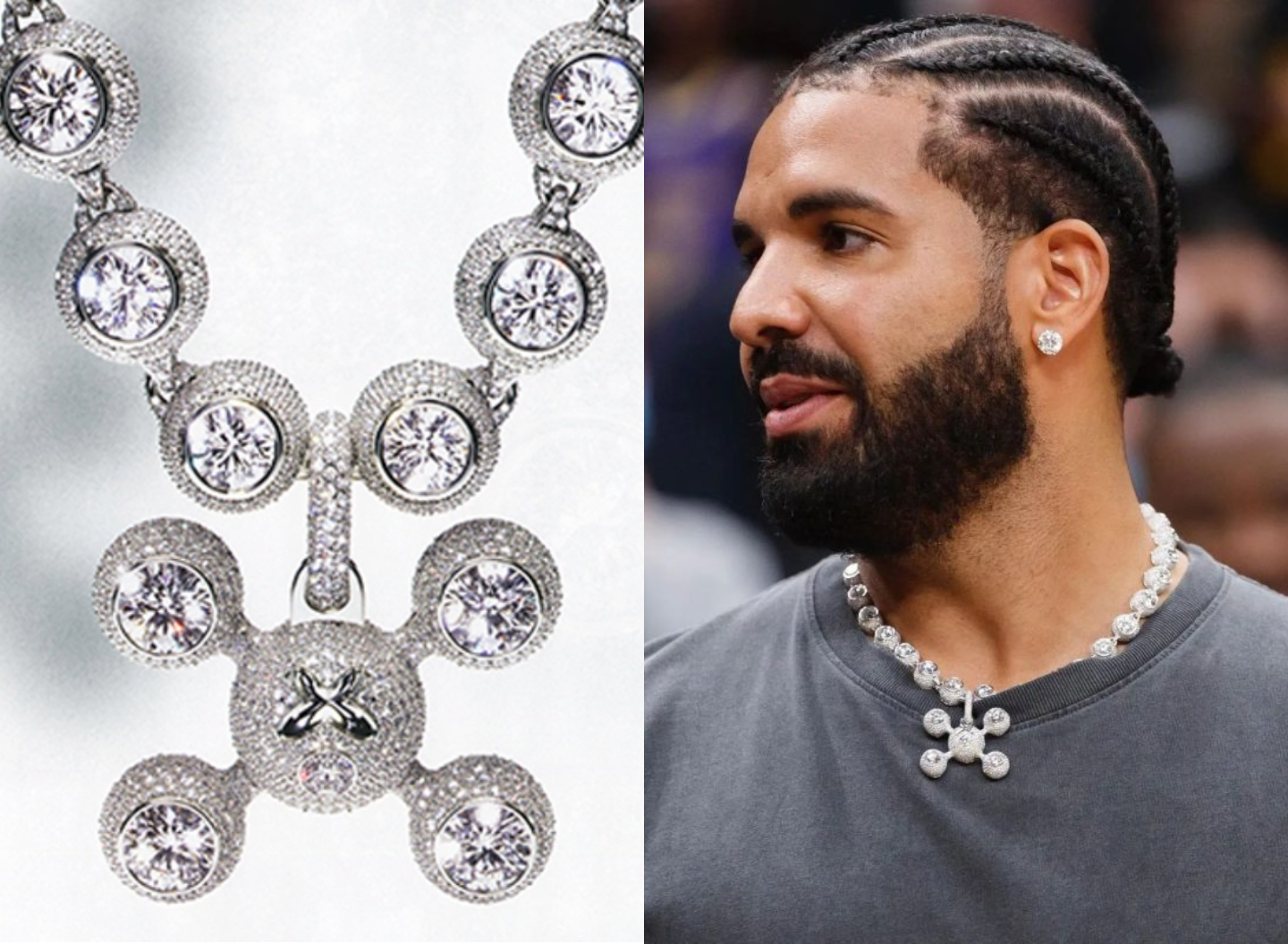 Drake : son collier à 1,9 million de dollars