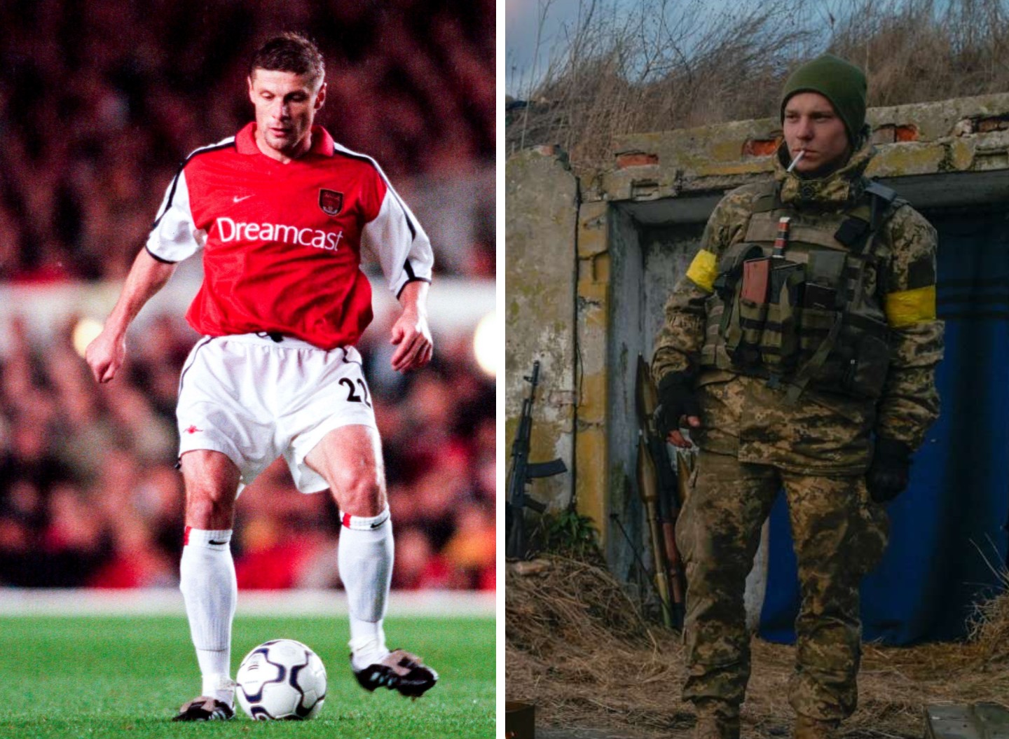 Guerre Ukraine : Ancien d'Arsenal, il part au combat