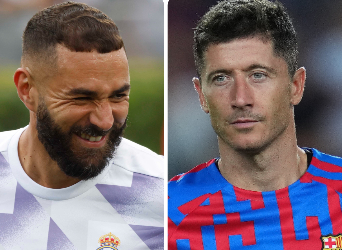 Lewandowski VS Benzema : l'attaquant du Barça fait monter la pression