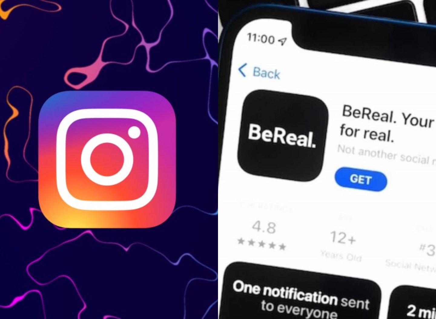 Après Snap et Tiktok, Instagram copie l'application Be Real