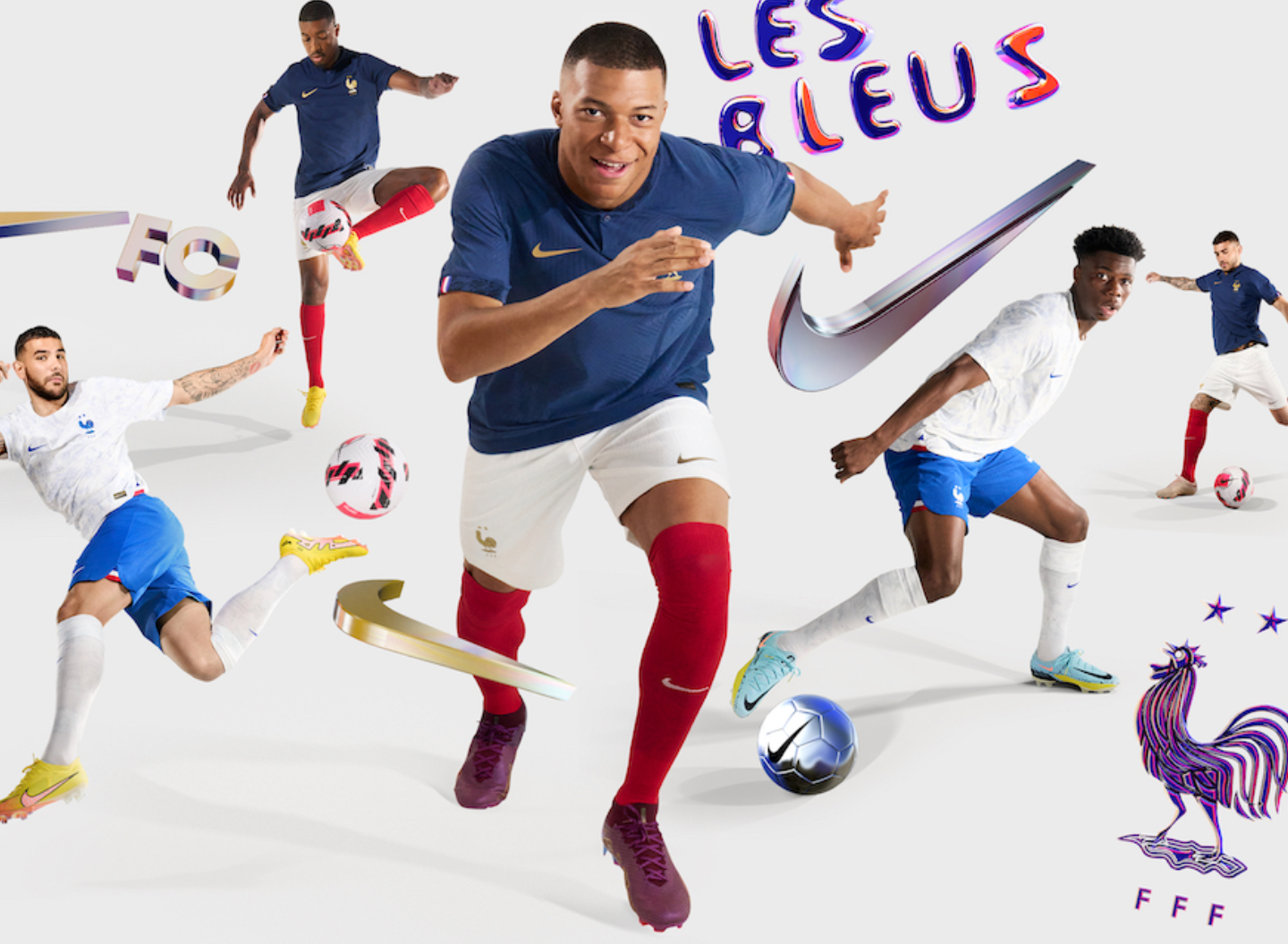 Nike dévoile les secrets des nouveaux maillots des Bleus pour la Coupe du monde 2022