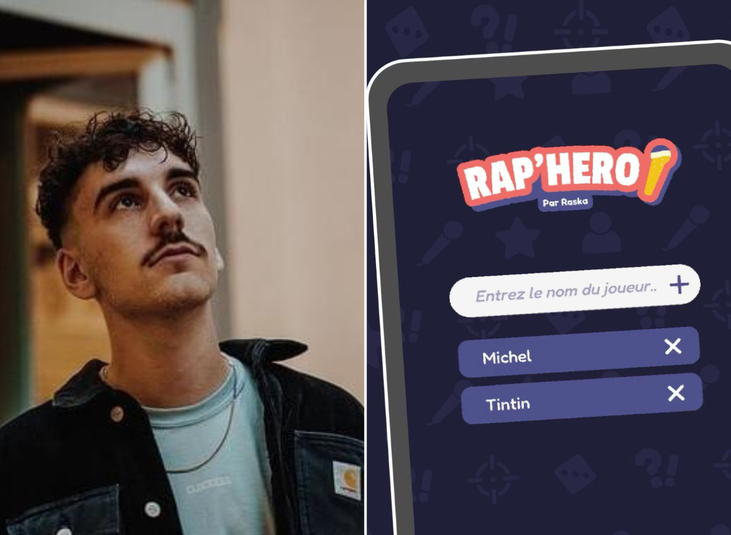 Le Youtubeur RASKA vient de dévoiler une application de jeux de soirée ...