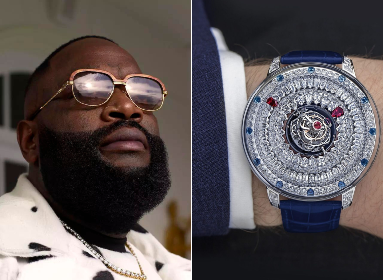 Rick Ross dévoile sa nouvelle montre à 1 500 000€, livrée par des ...