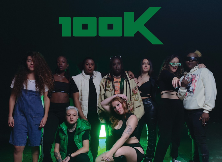 Le collectif Rappeuses en Liberté dévoile le morceau "100k"