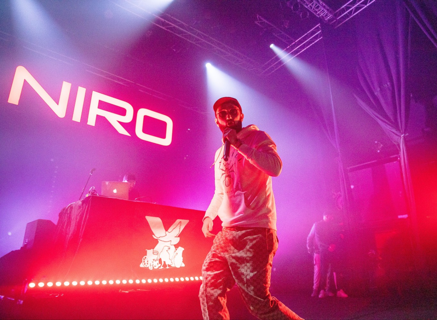 Quand Niro met un coup de pression à une fan en concert