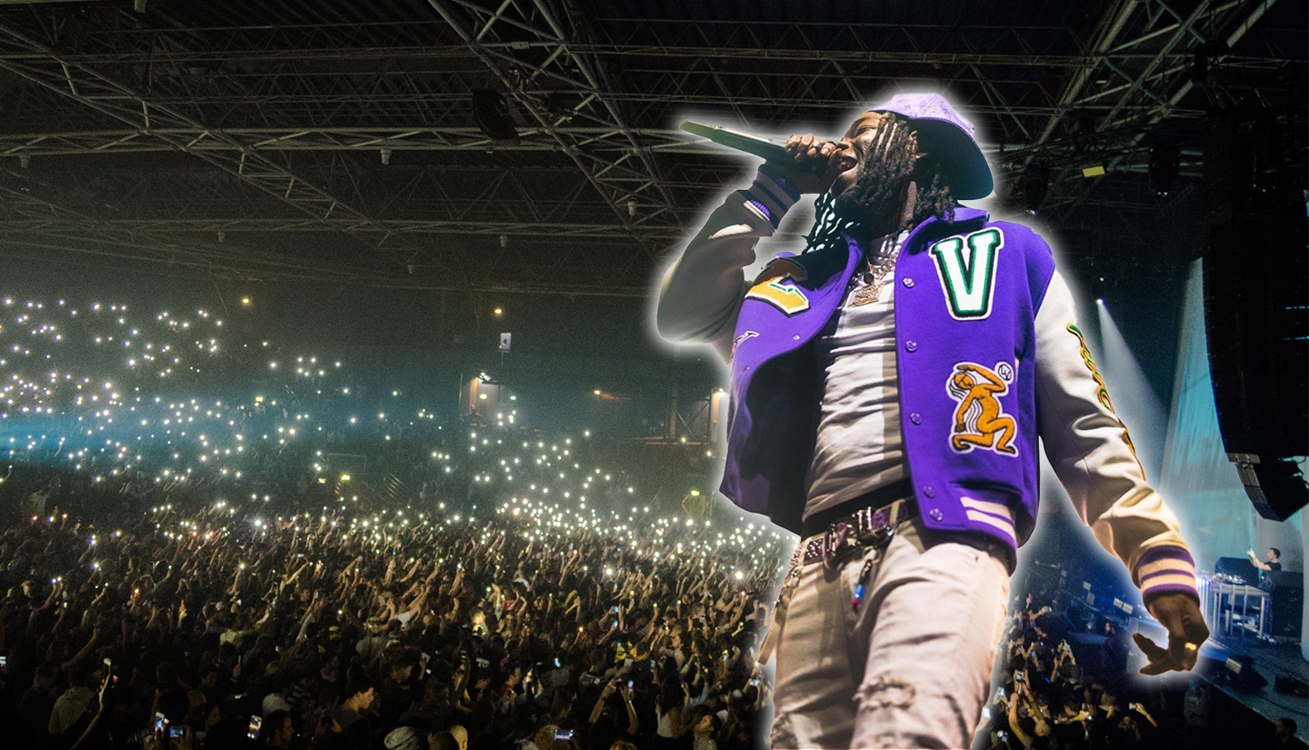 Gazo se produit pour la première fois au Zénith de Paris : on y était