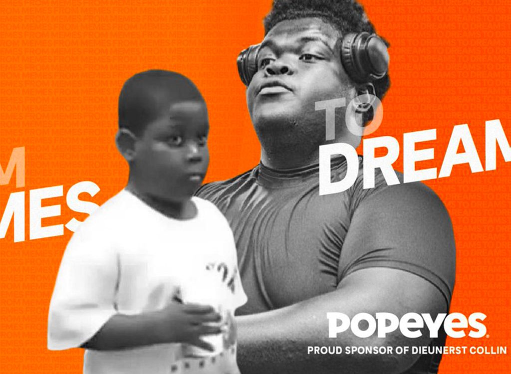 Le popeyes meme kid signe un partenariat... avec Popeyes