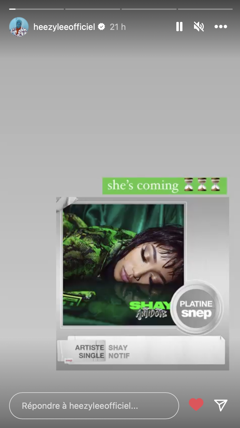 Shay très bientôt de retour