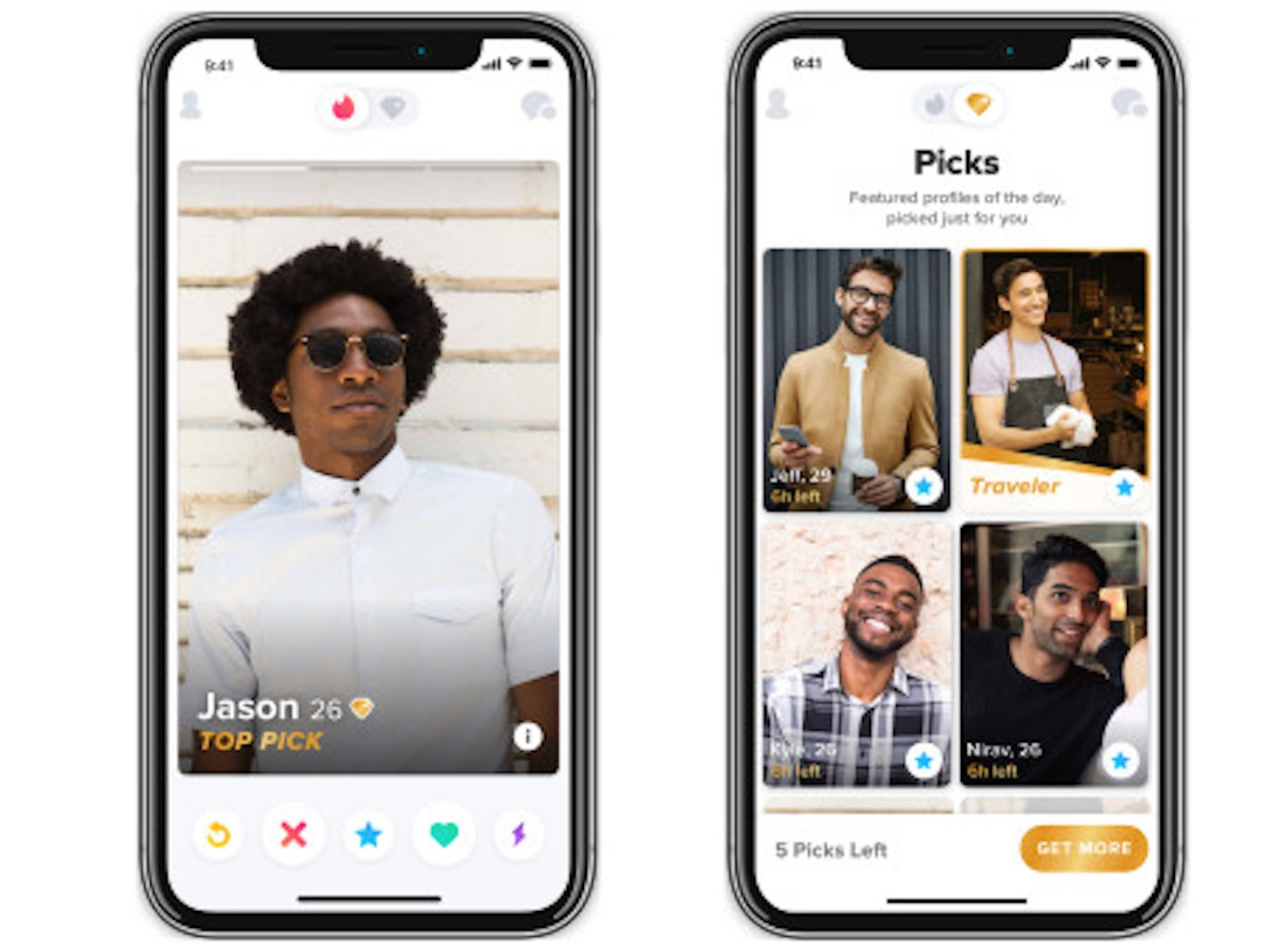 Il sera désormais possible de voir les profils sans être vu sur Tinder