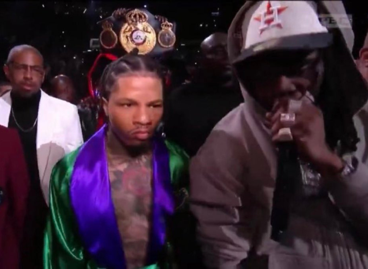 L'entrée stratosphérique de Gervonta Davis, accompagné de Chief Keef ...