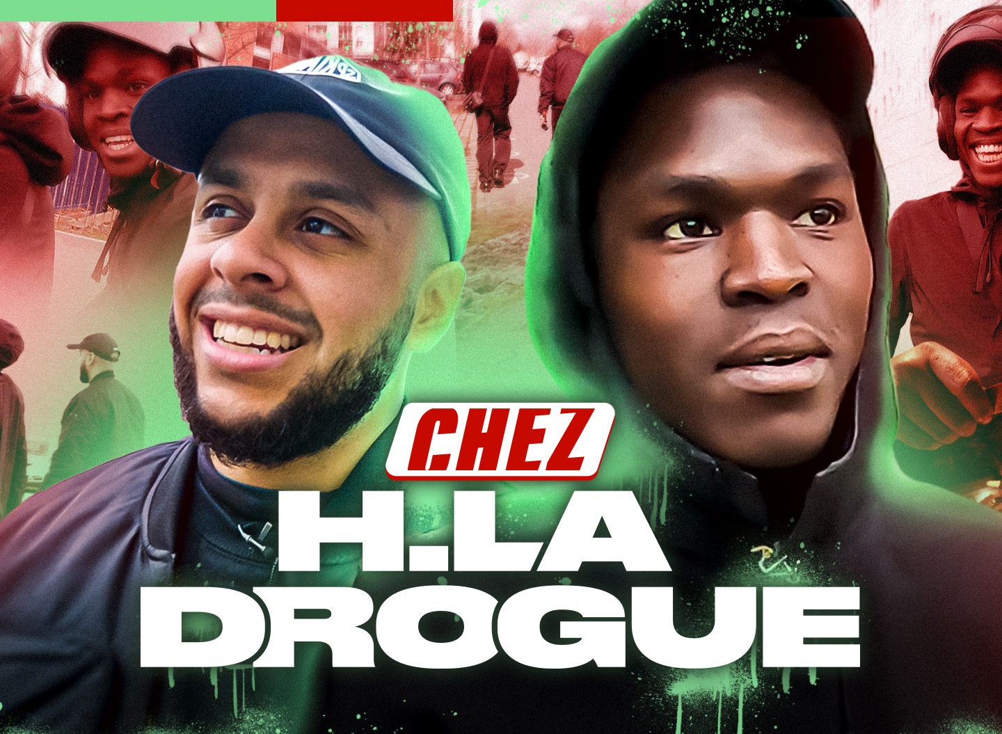 Colombien se rend à Clamart chez H. La Drogue pour le vlog immersif de Booska-P