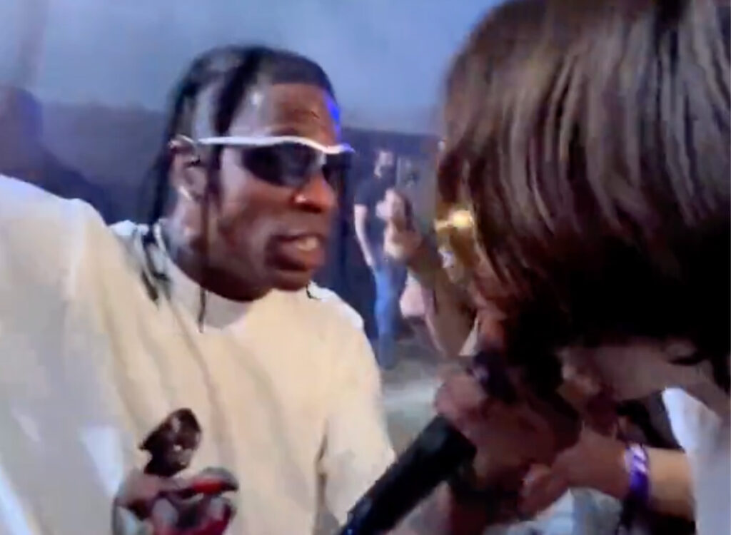 Travis Scott partage un moment fou avec un fan français lors de son concert