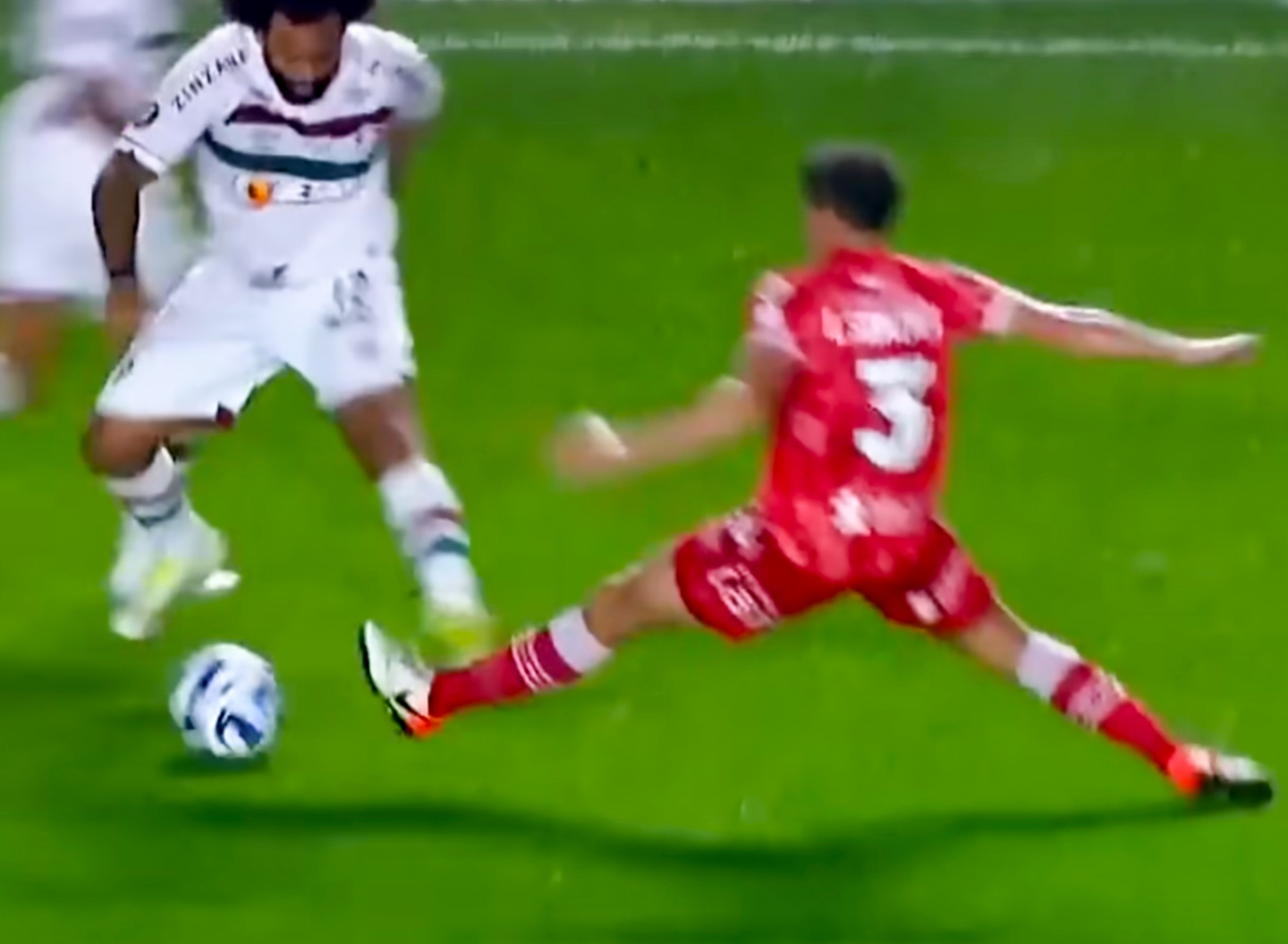 La terrible blessure infligée par Marcelo au Brésil