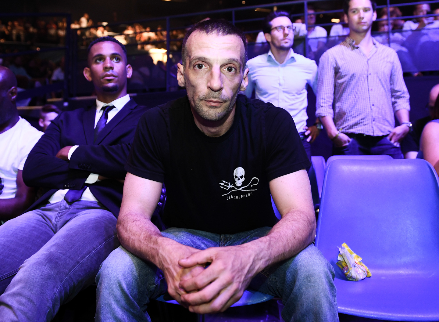 Mathieu Kassovitz victime d'une grave accident de moto sur un circuit ...