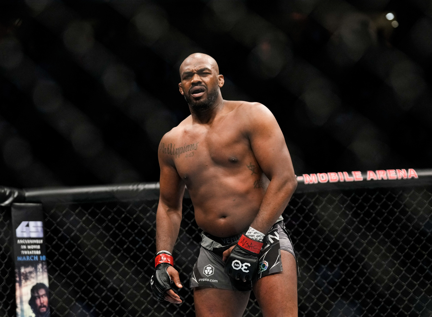 Des images de la blessure de Jon Jones à l'entraînement