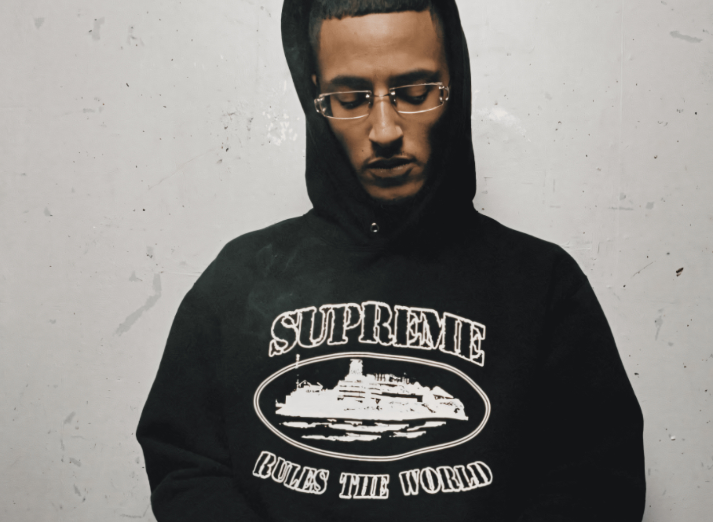 Freeze Corleone est l'égérie de la collaboration Corteiz x Supreme